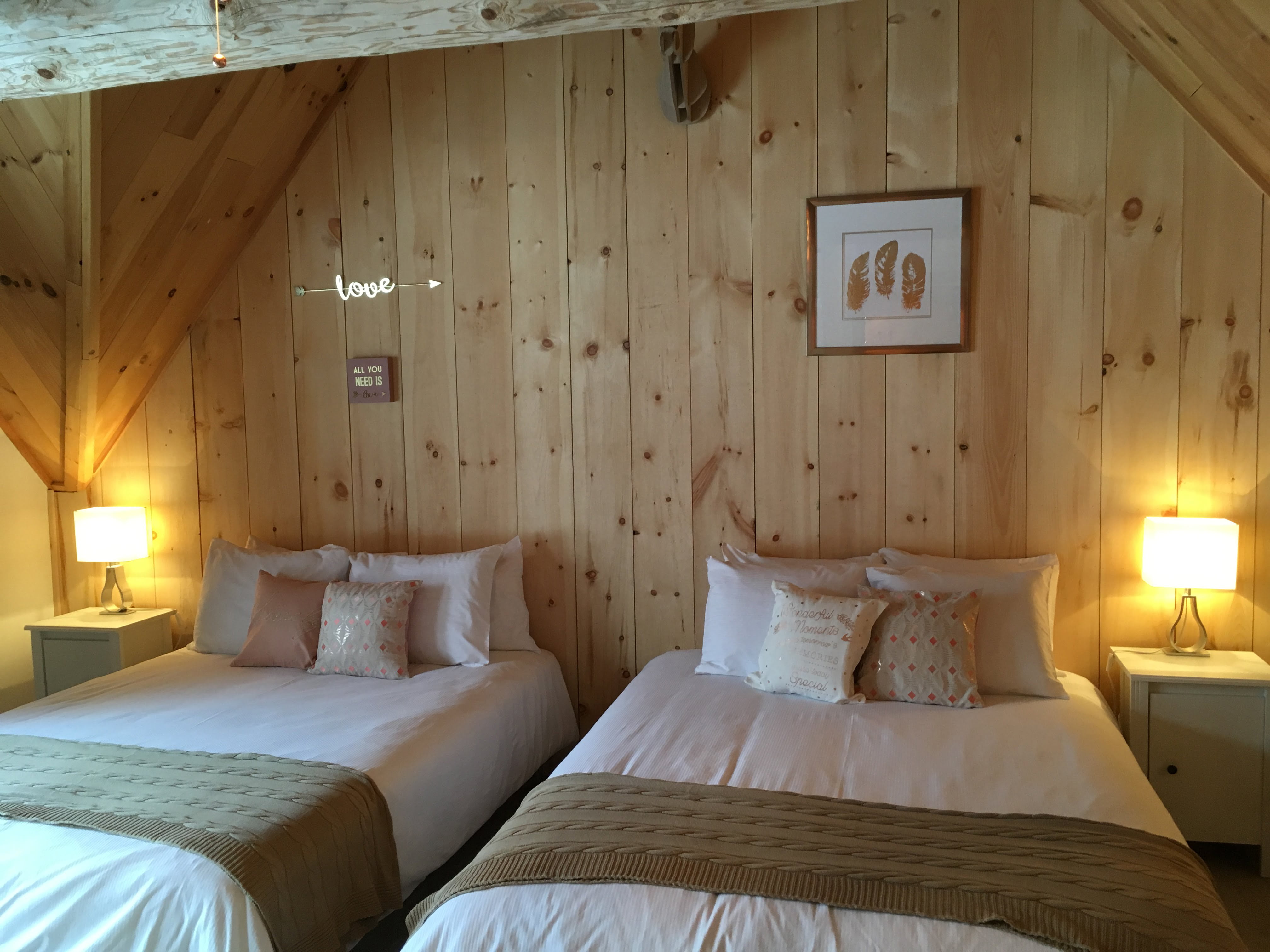Chambres en chalet au Québec - Auberge Couleurs de France